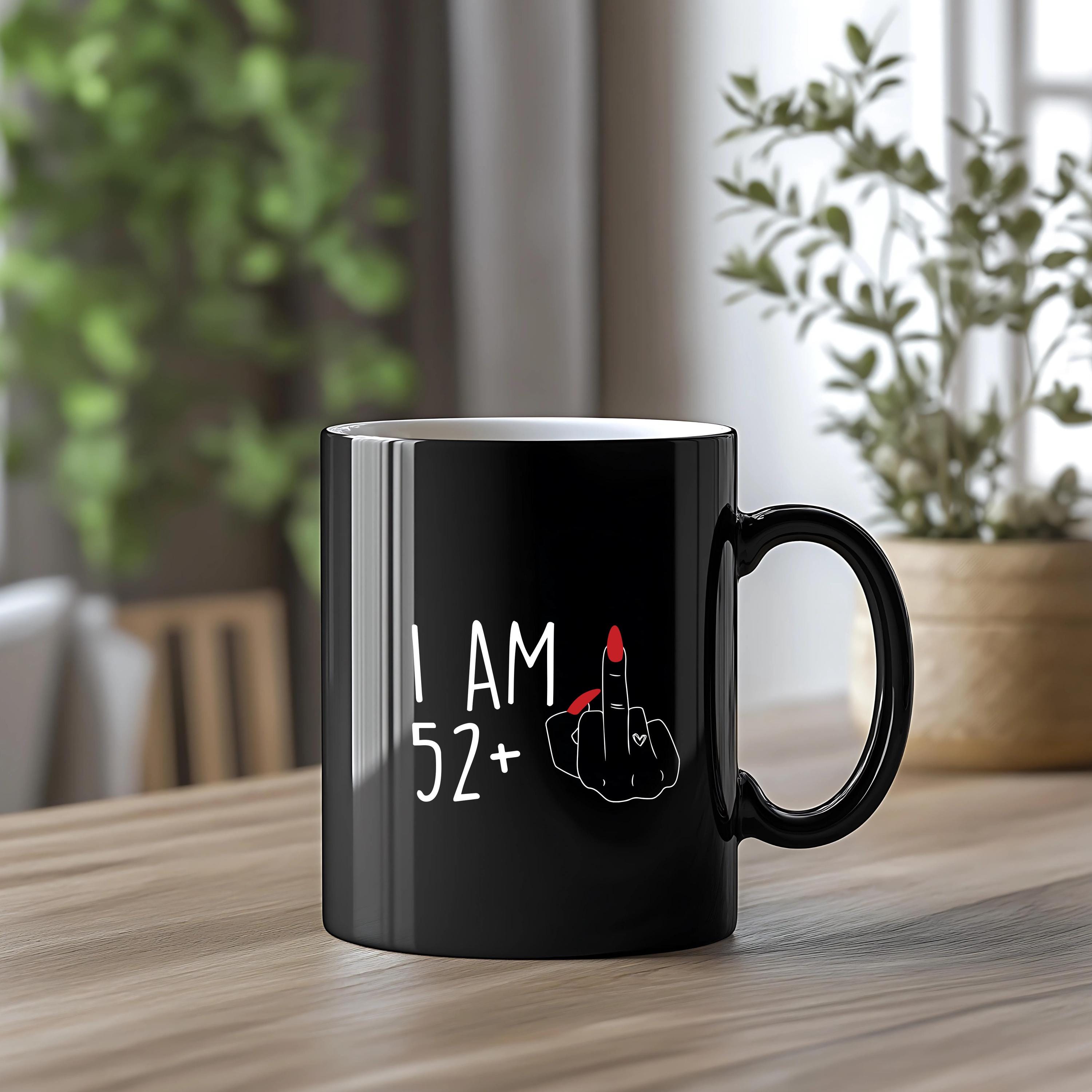 I Am 52 Plus 1 Middle Finger SVG PNG, Funny Math 53th Birthday SVG, I ...