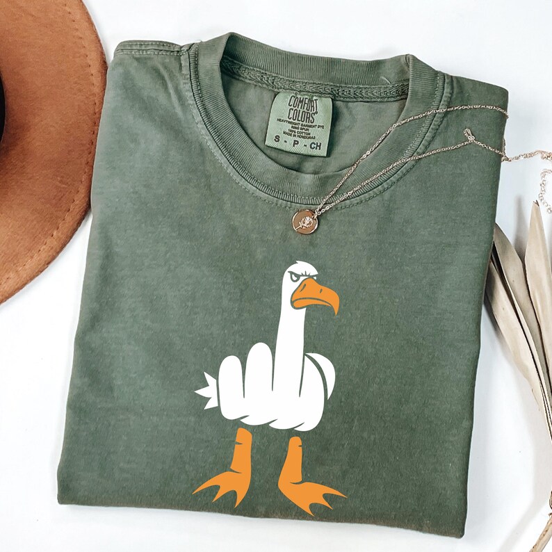 Rude Seagull SVG PNG, Middle Finger Seagull Shirt, Adult Humor Shirt ...