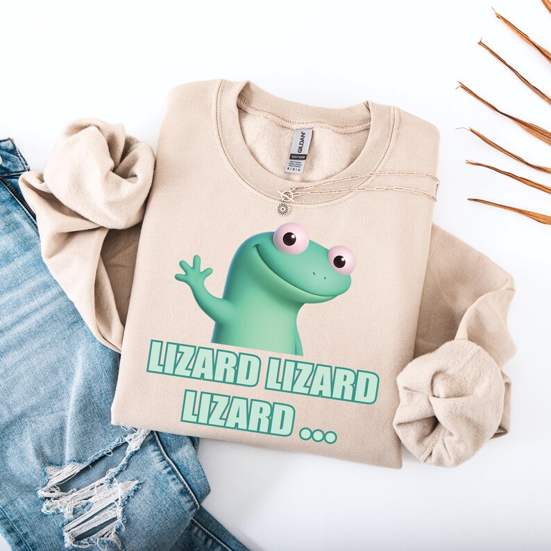 Lizard Lizard Lizard Meme SVG PNG, Lizard Meme Shirt Png, Derpy Lizard ...