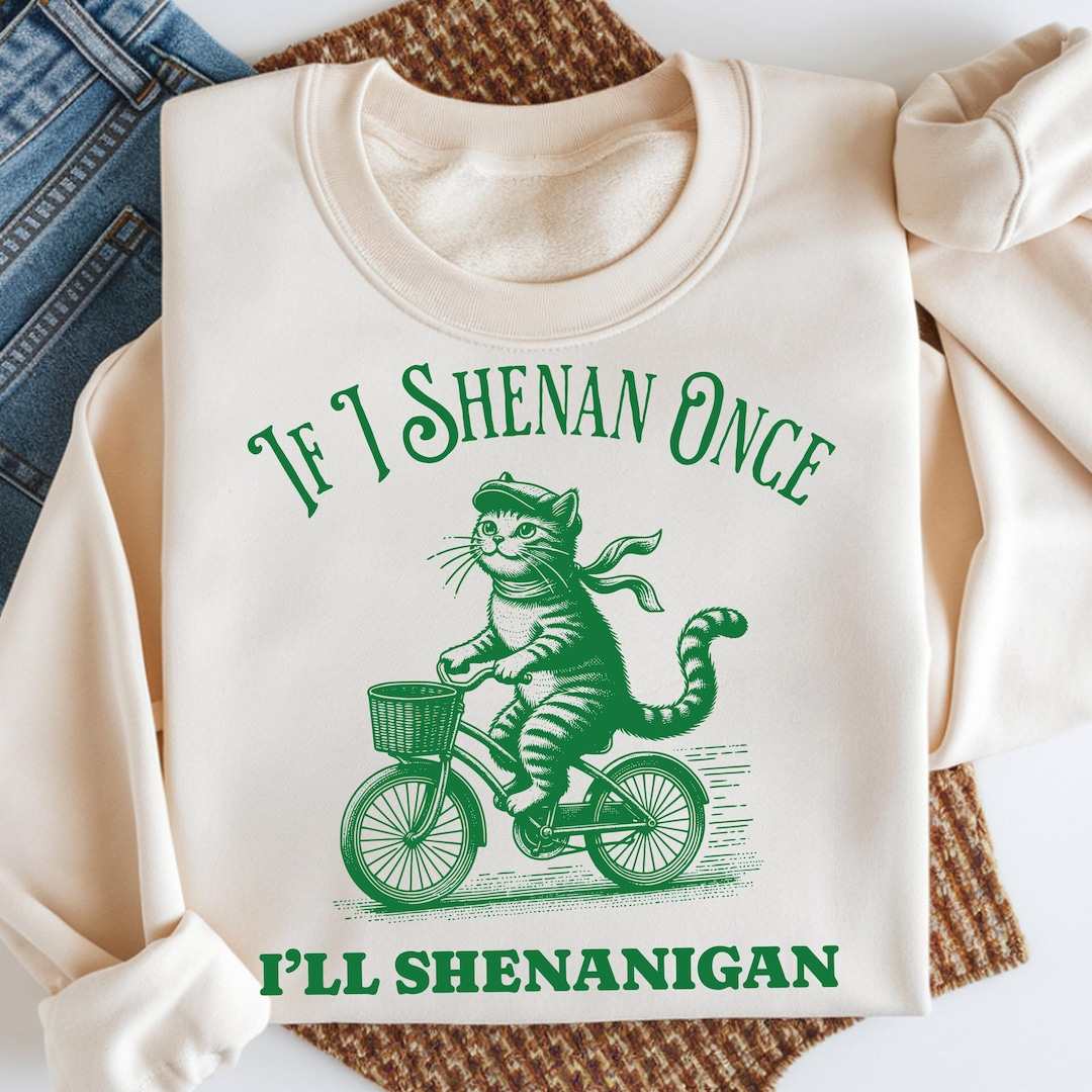 If I Shenan Once, I'll Shenanigan SVG PNG, St Patricks Day Shirt ...