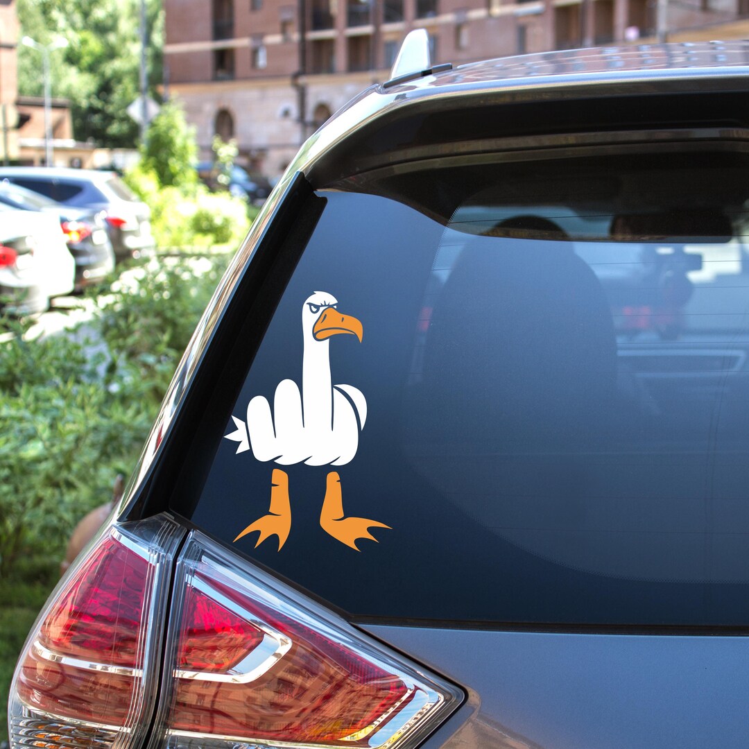 Rude Seagull SVG PNG, Middle Finger Seagull Shirt, Adult Humor Shirt ...