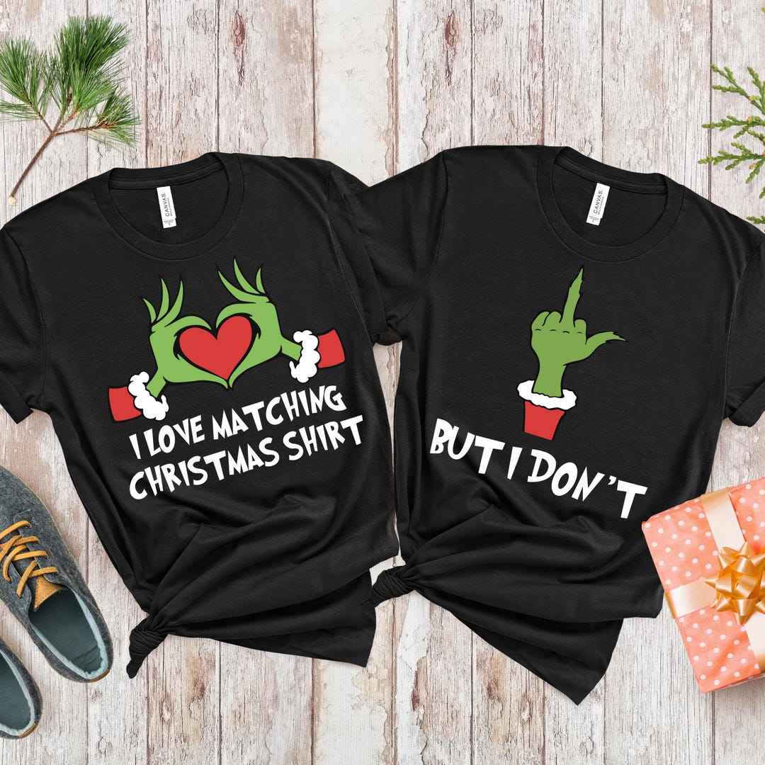 I Love Matching Christmas SVG PNG, but I Don't SVG, Christmas Couple ...