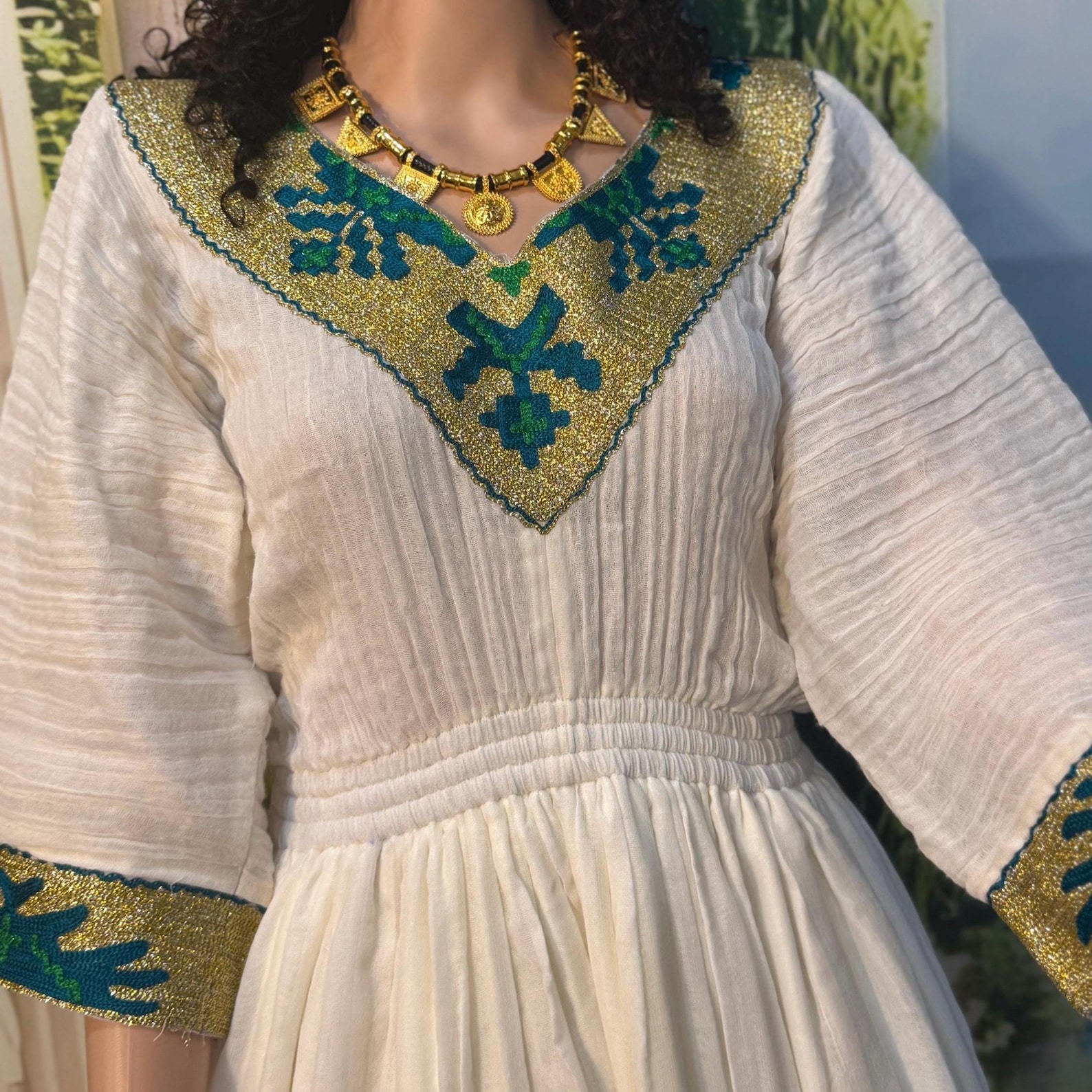Traditional Ethiopian Clothing Handmade Habesha Kemis Cultural African ...