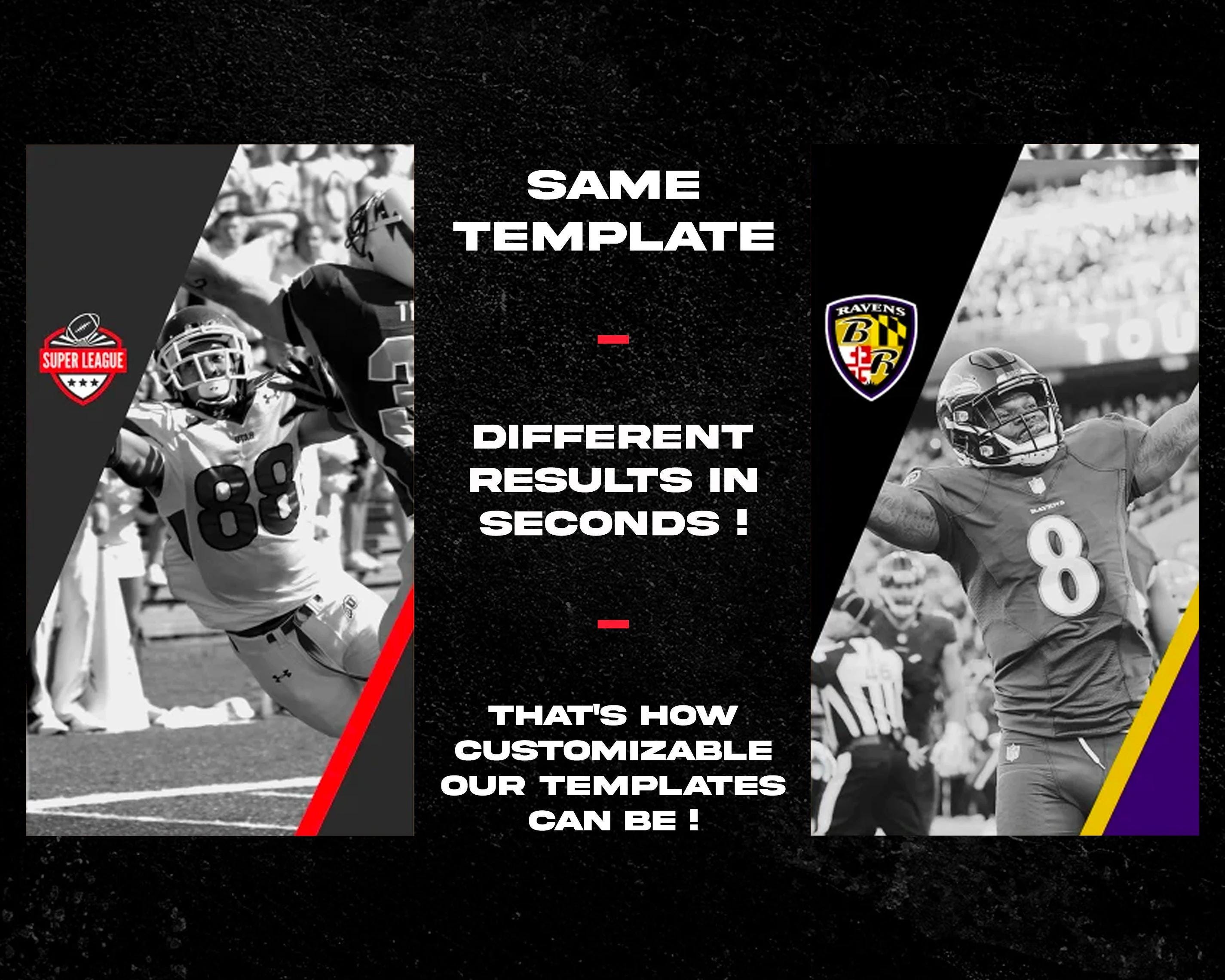 60 Customizable Canva Sports Templates: Social Media Graphics (PDF ...