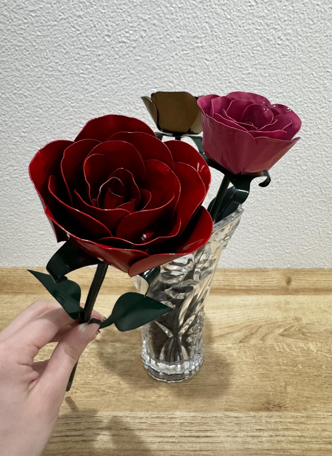 DIY Metal Rose Kit Perfect for Valentine's Day - Etsy