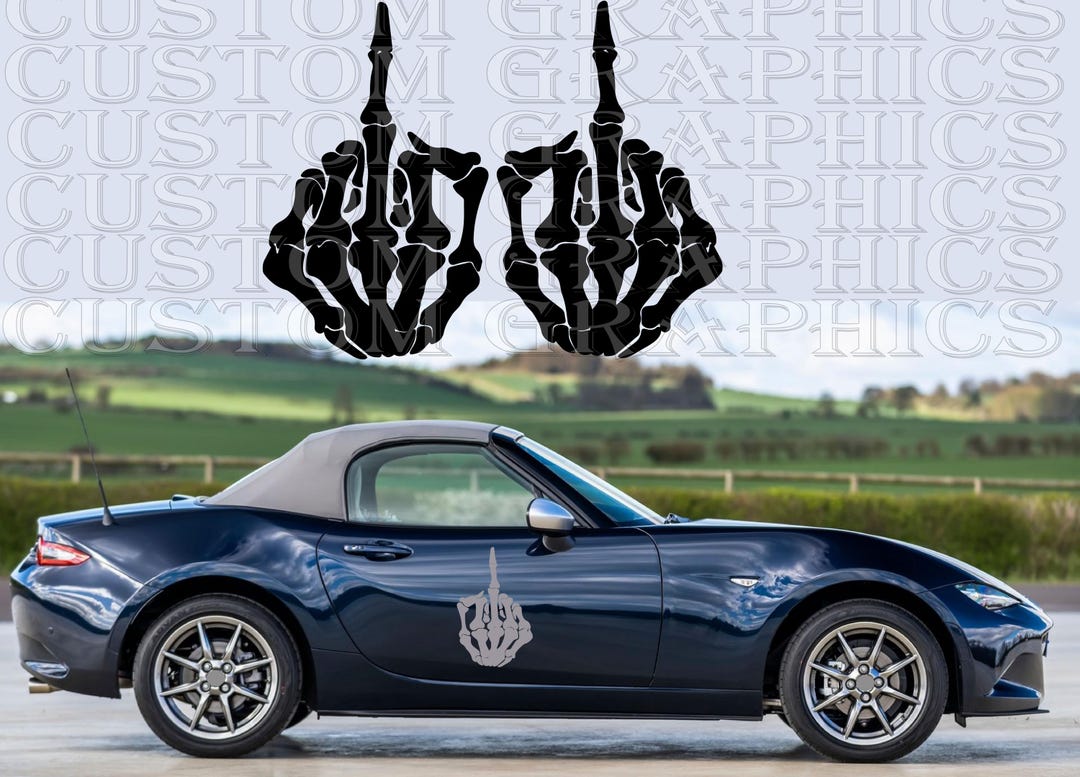 Customizable Vinyl Car Decals Compatible With Mazda MX-5 Sport - Etsy