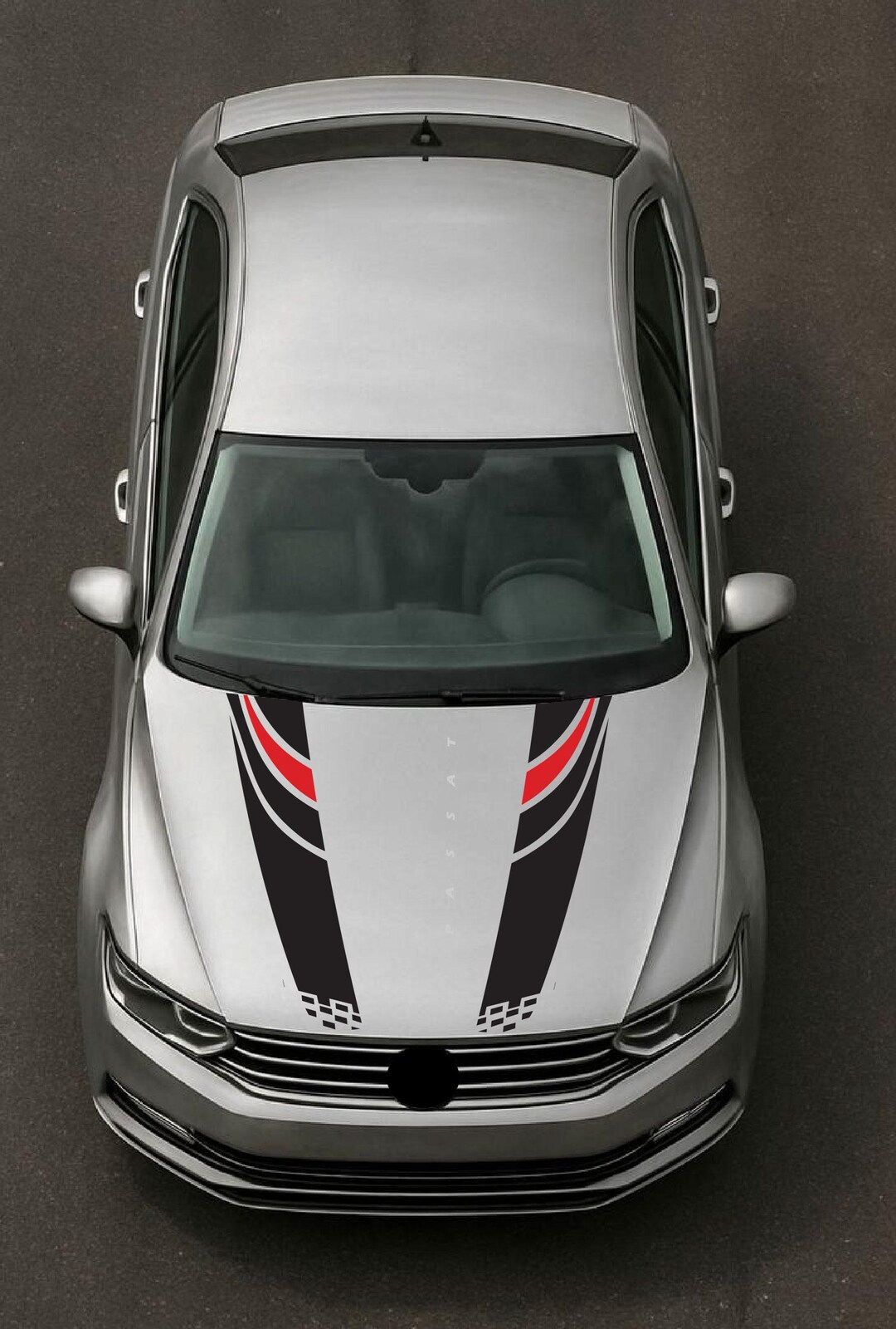 Passat Hood Vinyl Car Stickers: Sleek Automotive Decals - Etsy