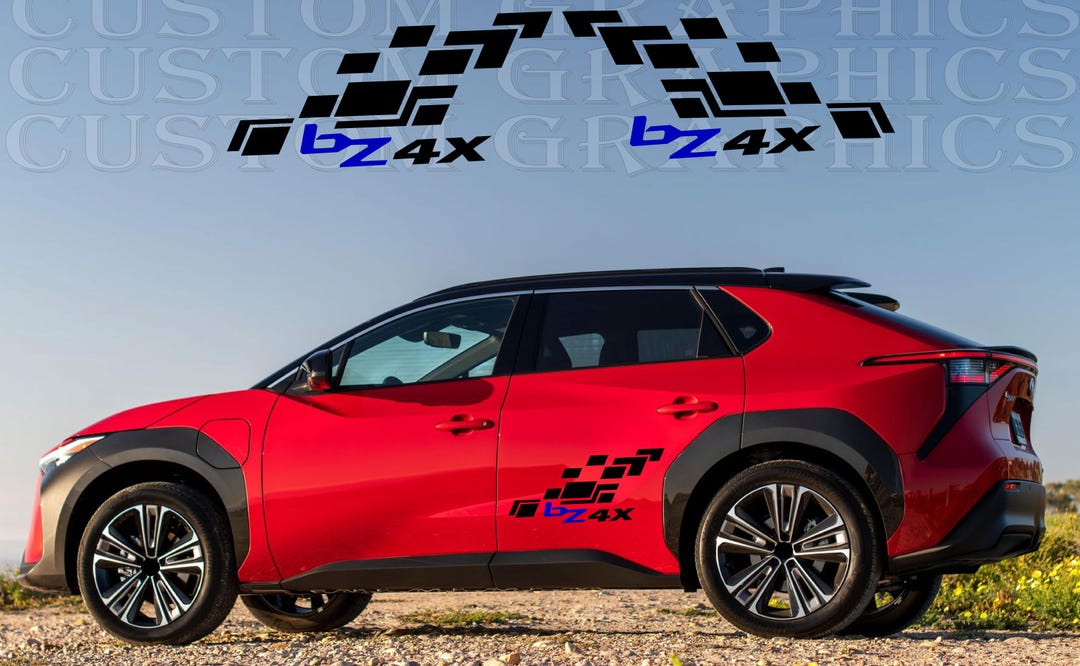 Vinyl Car Stickers for Any Vehicle Compatible With Toyota Bz4x 2023 - Etsy