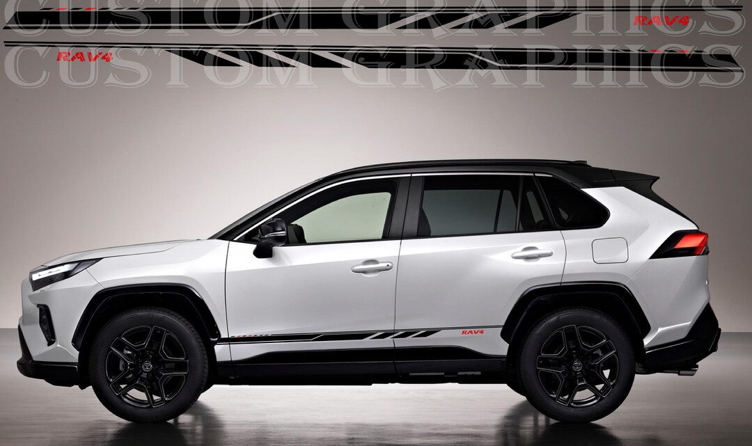 Rav4 Car Decals: Premium Vinyl Graphics, Custom Style - Etsy
