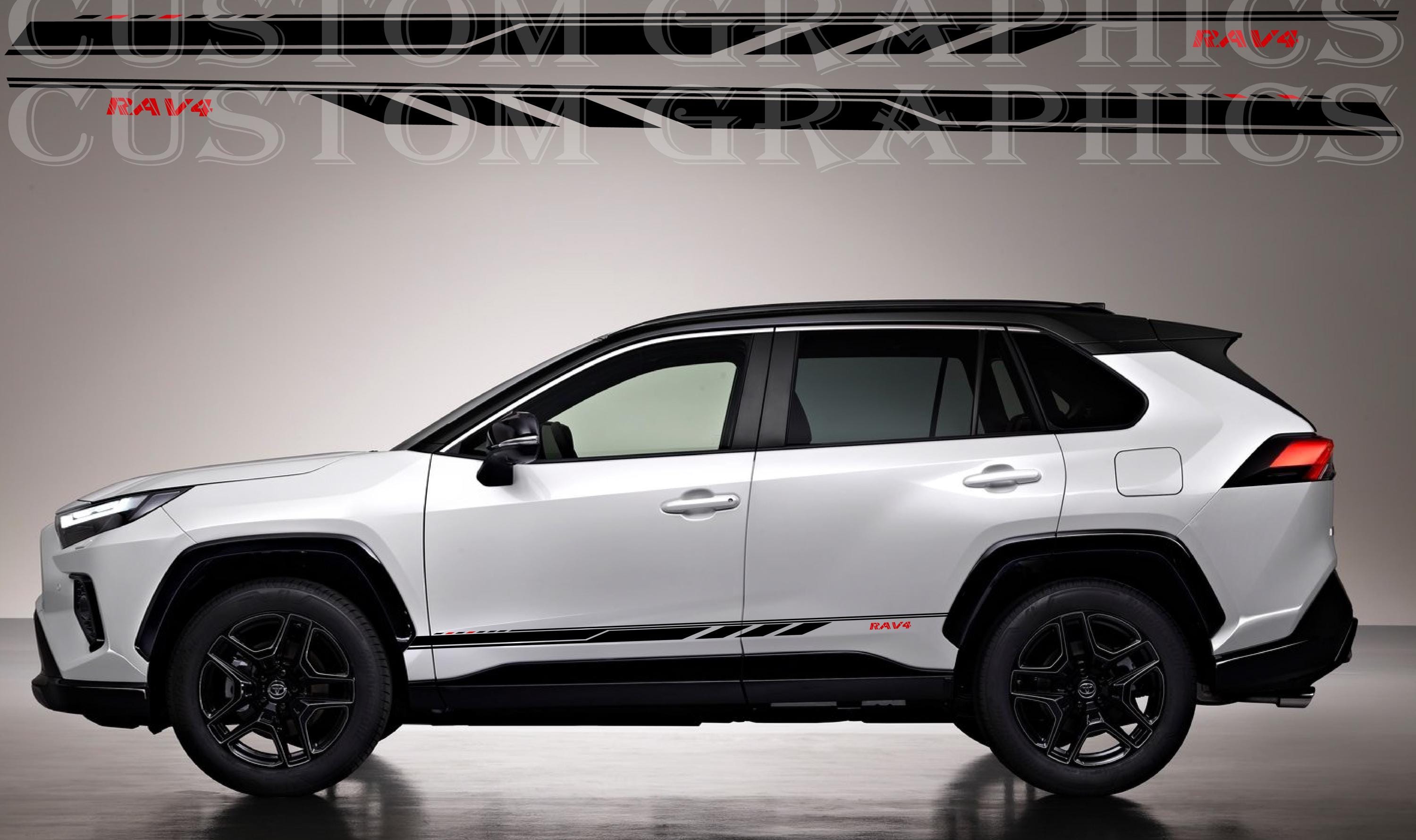 Rav4 Car Decals: Premium Vinyl Graphics, Custom Style - Etsy