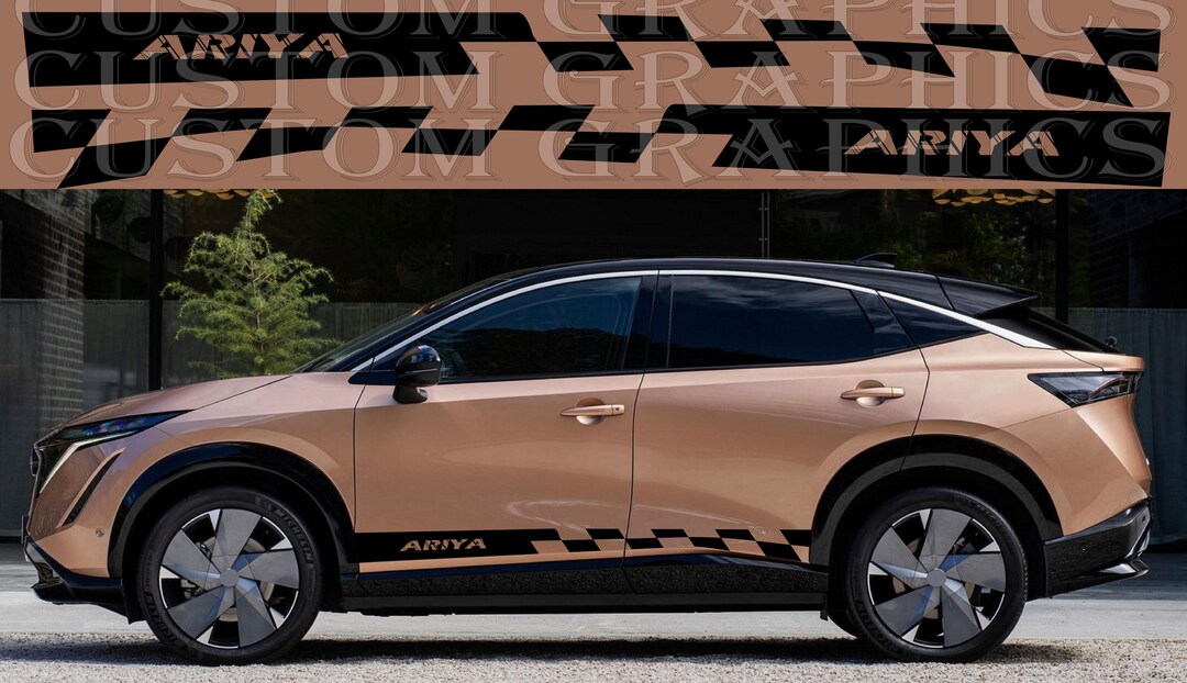 Nissan Ariya 2023 Vinyl Decals, Custom Car Stickers - Etsy