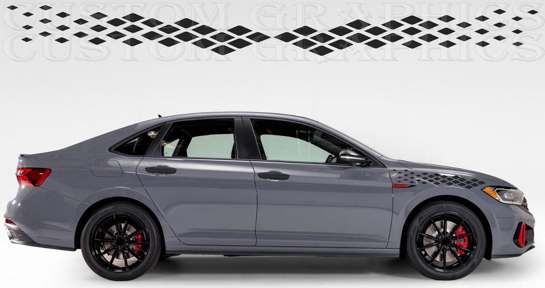Stand Out on the Road With Unique Car Stickers Compatible With Jetta - Etsy