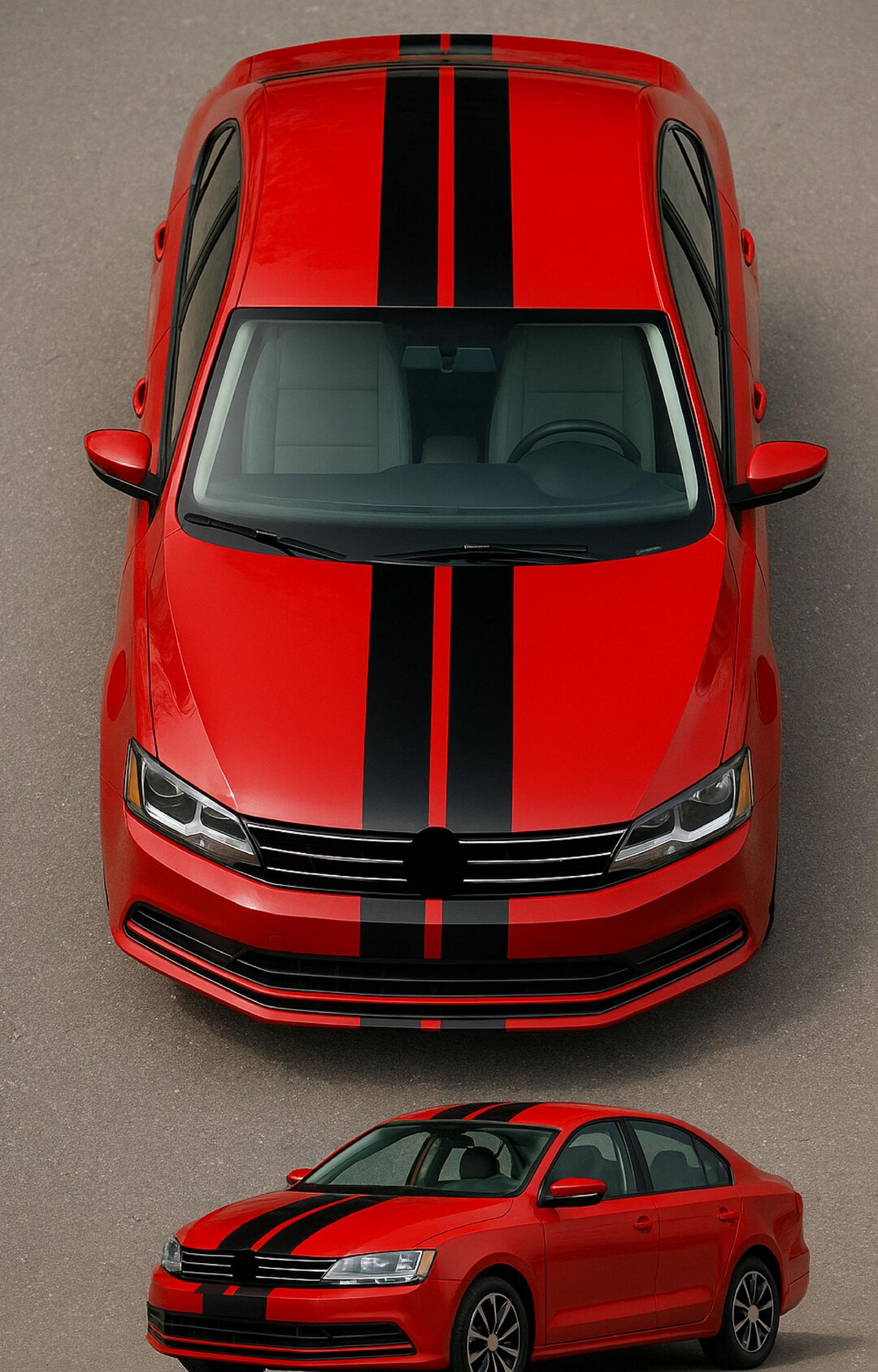 Custom Vinyl Full Body Car Stickers Compatible With Jetta - Etsy