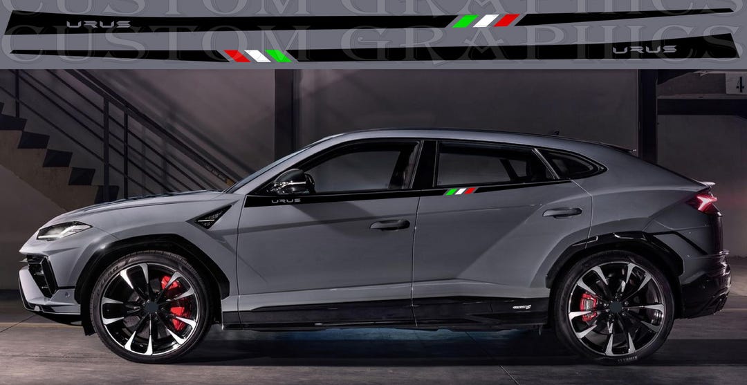 Stand Out on the Road With Unique Car Stickers Compatible With Urus ...