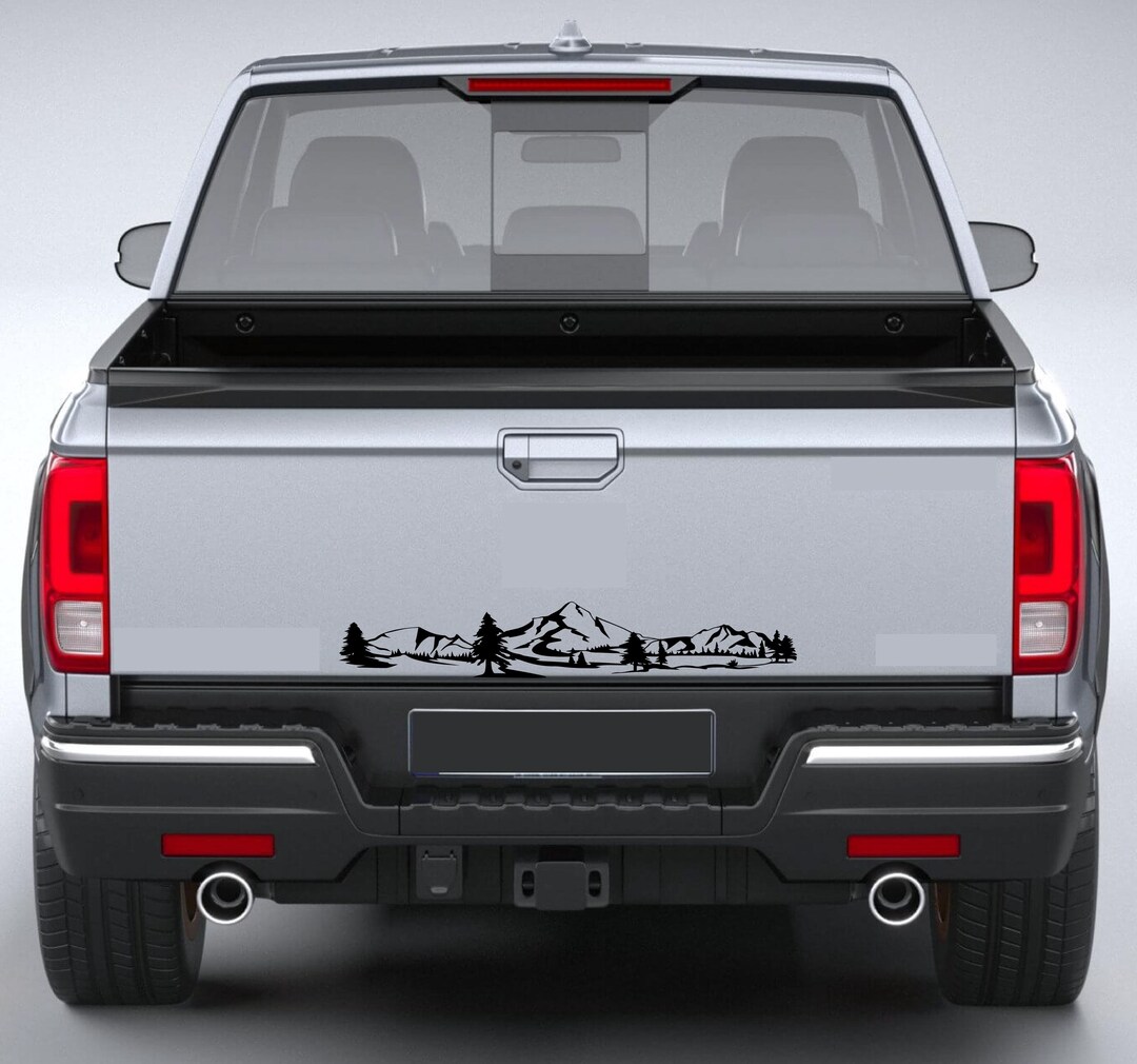 Custom Vinyl Tailgate Sticker Compatible With Ridgeline - Etsy