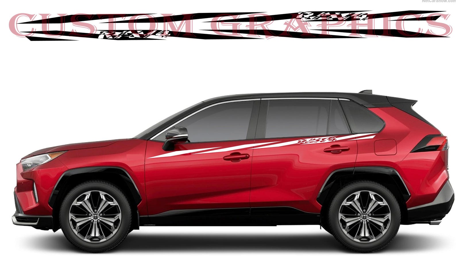 Rav4 Vinyl Car Sticker Decals - Stylish Auto Graphics - Etsy