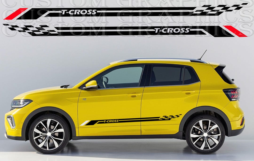 T-cross Car Stickers: Custom Vinyl Decals - Etsy