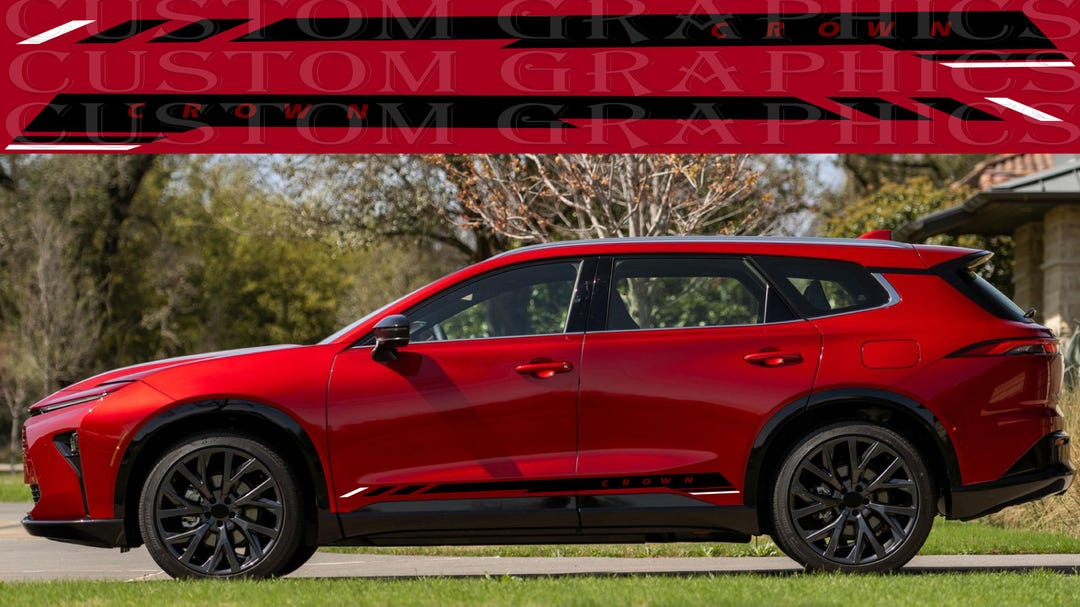 Show off Your Style With Custom Car Stickers Compatible With Toyota ...