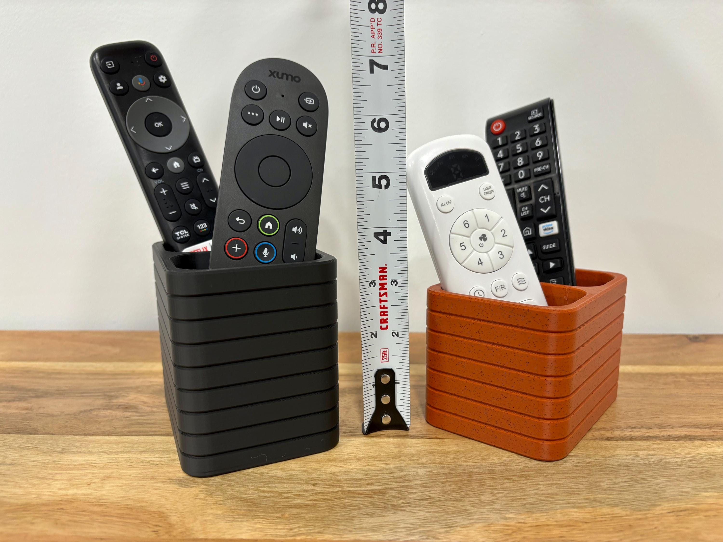 3D Printed Remote Control Holder: Modern Living Room Organizer - Etsy