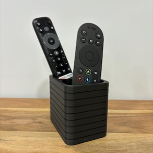 3D Printed Remote Control Holder: Modern Living Room Organizer - Etsy