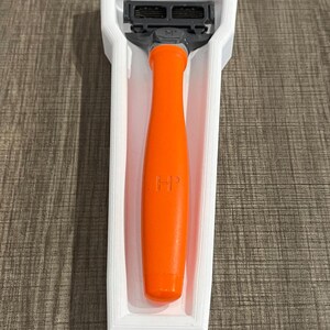 Ergonomic Tray for Holding Shaving Razor - Fits Most Size Razors ...