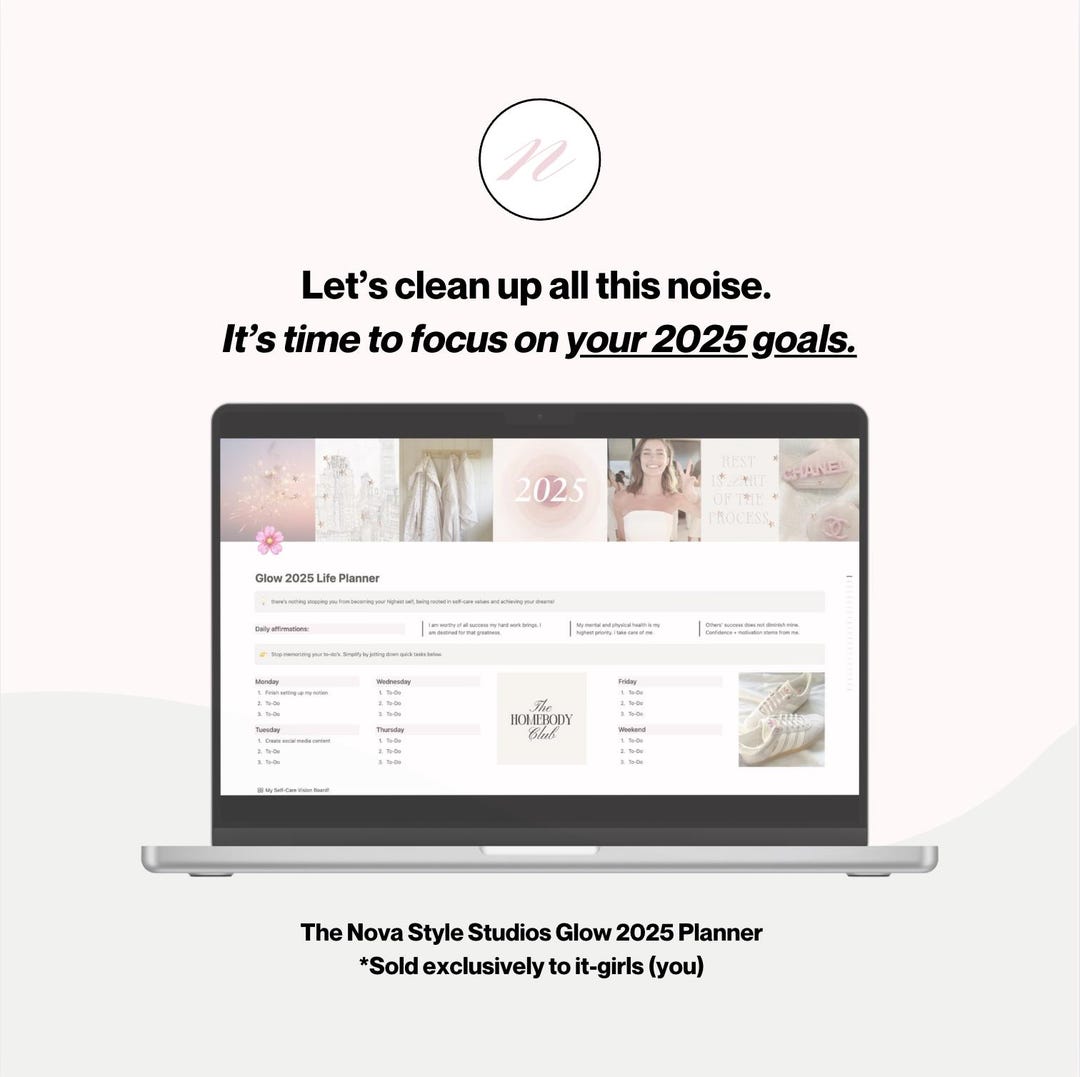 Glow 2025 Life Planner - Etsy