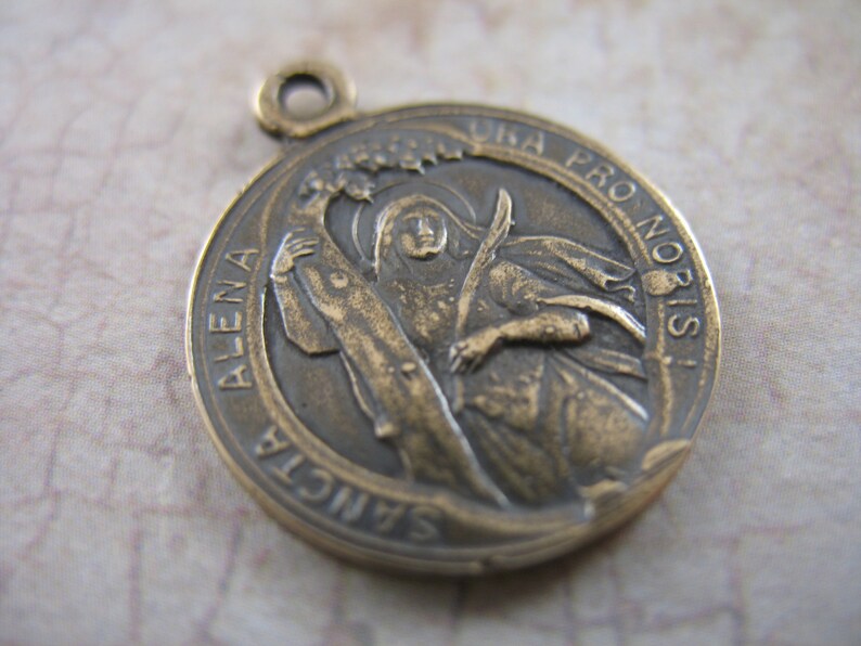 Saint Alena of Belgium Guardian Angel Religious Charms Catholic Medals ...