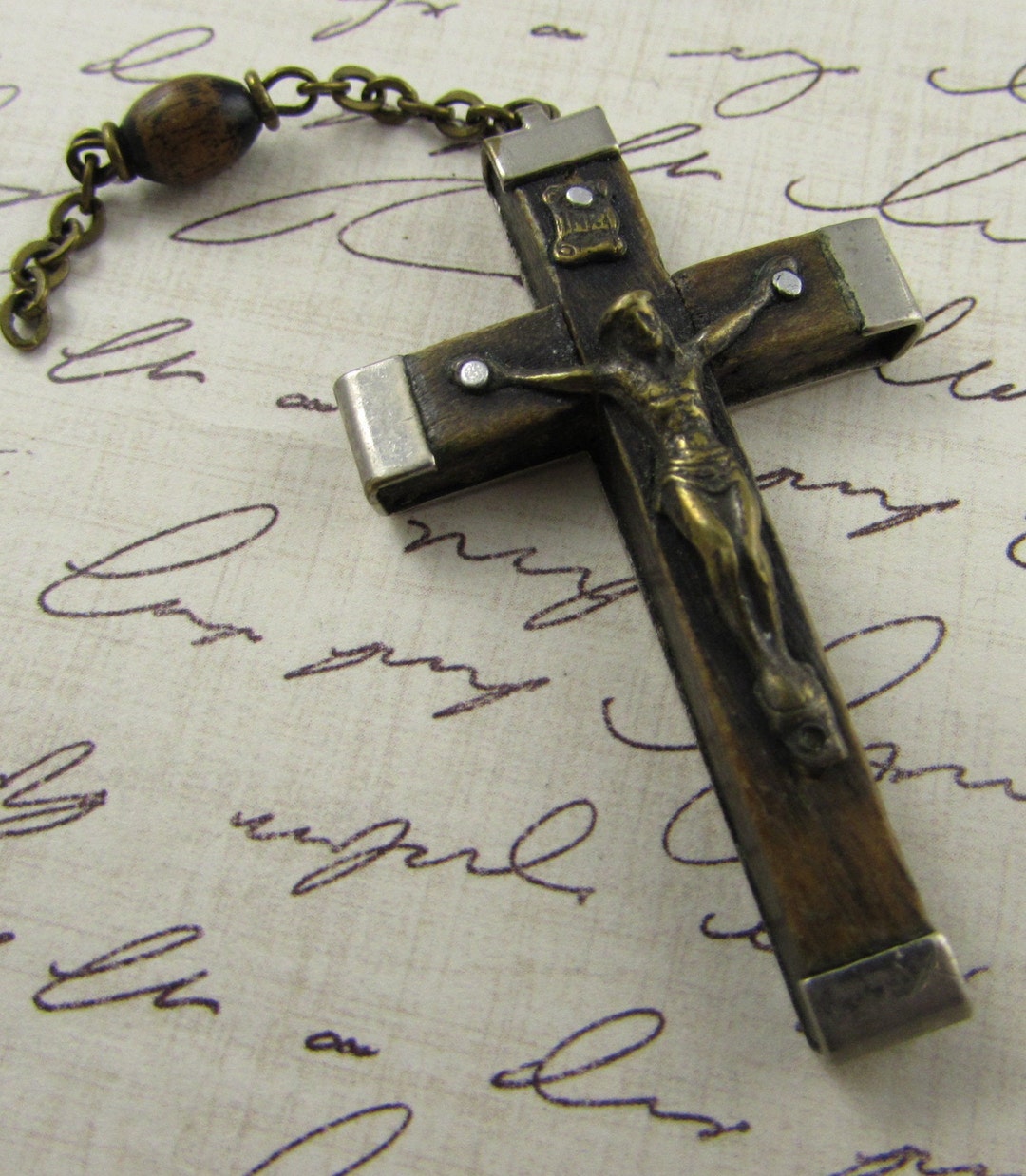 Vintage Crucifix Rosary Parts Catholic Religious Jewelry - Etsy