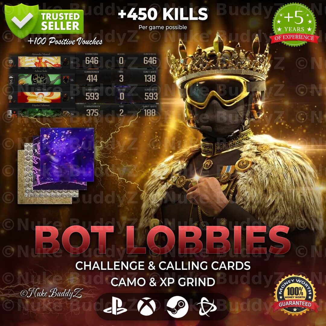 BO6 Bot Lobby COD bestfast SAVE Call of Duty Black Ops 6 MP Lobbies - Etsy