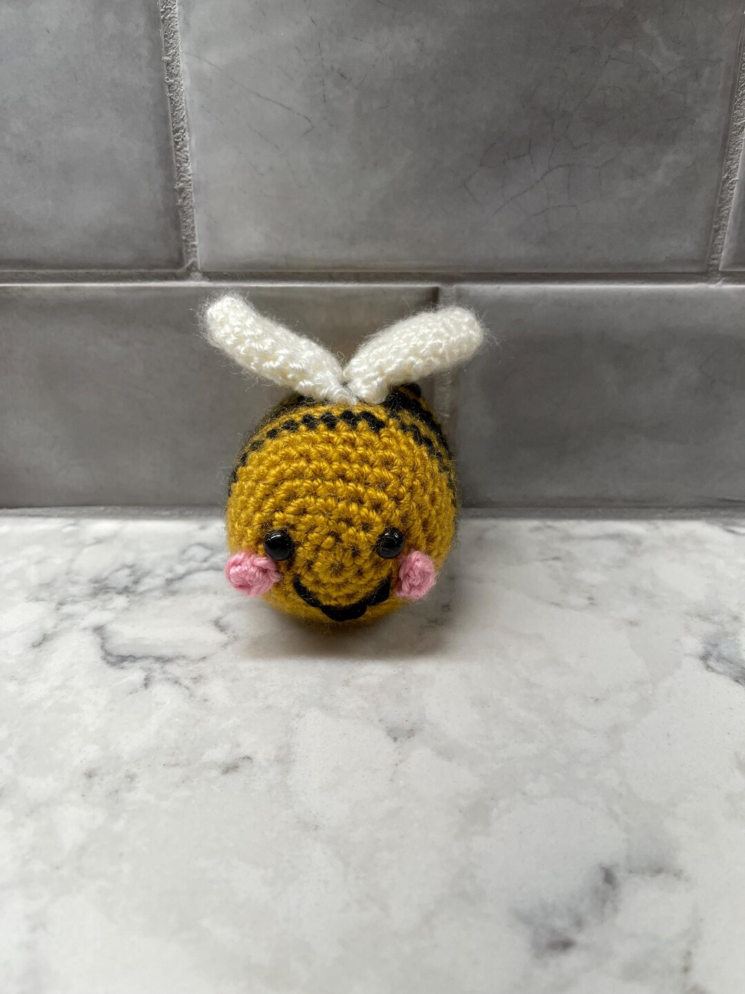 Crocheted Bee | Amigurumi Bee | Bee Crochet | Stuffed Bee | Bee Plushie ...