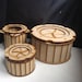 Laser Cut Iris Box SVG Bundle | Twist-top Mechanical Gift Boxes | Small ...