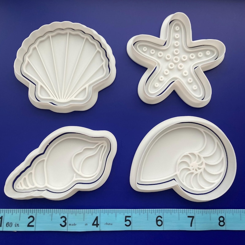 Seashell Cookies - Etsy
