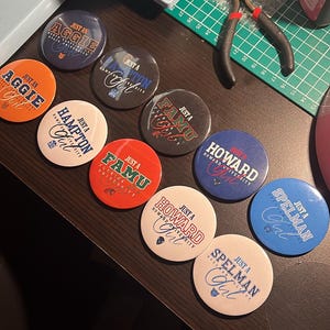 HBCU Girly Pin, College Pride, Graduation Gift - Etsy