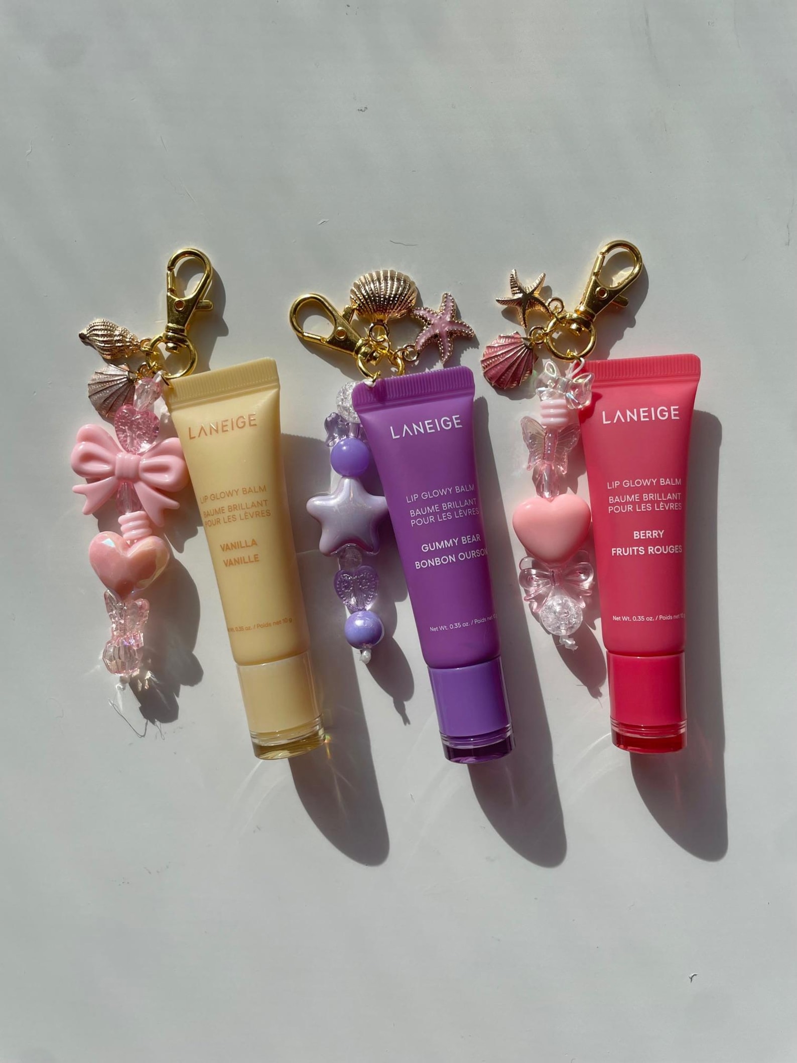 Lip Balm Charm Key Chain, Lip Balm Chain, Lip Balm, Gifts for Her ...