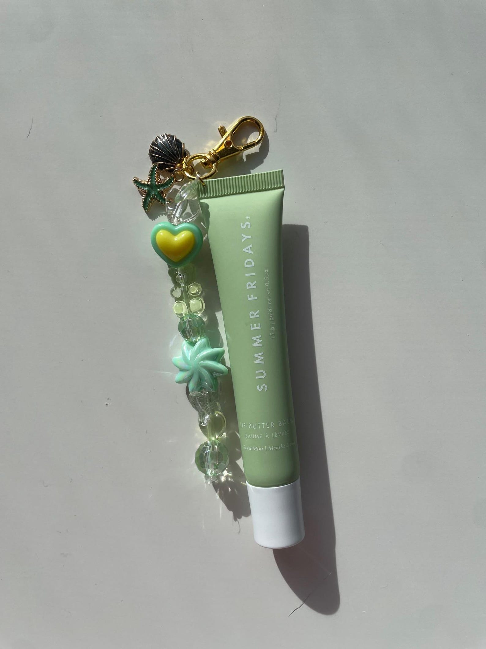 Lip Balm Charm Key Chain, Lip Balm Chain, Lip Balm, Gifts for Her ...