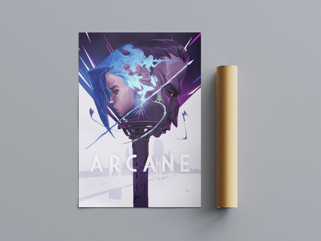 Arcane Poster , Jinx Poster , Minimalist Poster, Anime Poster, Wall Art ...