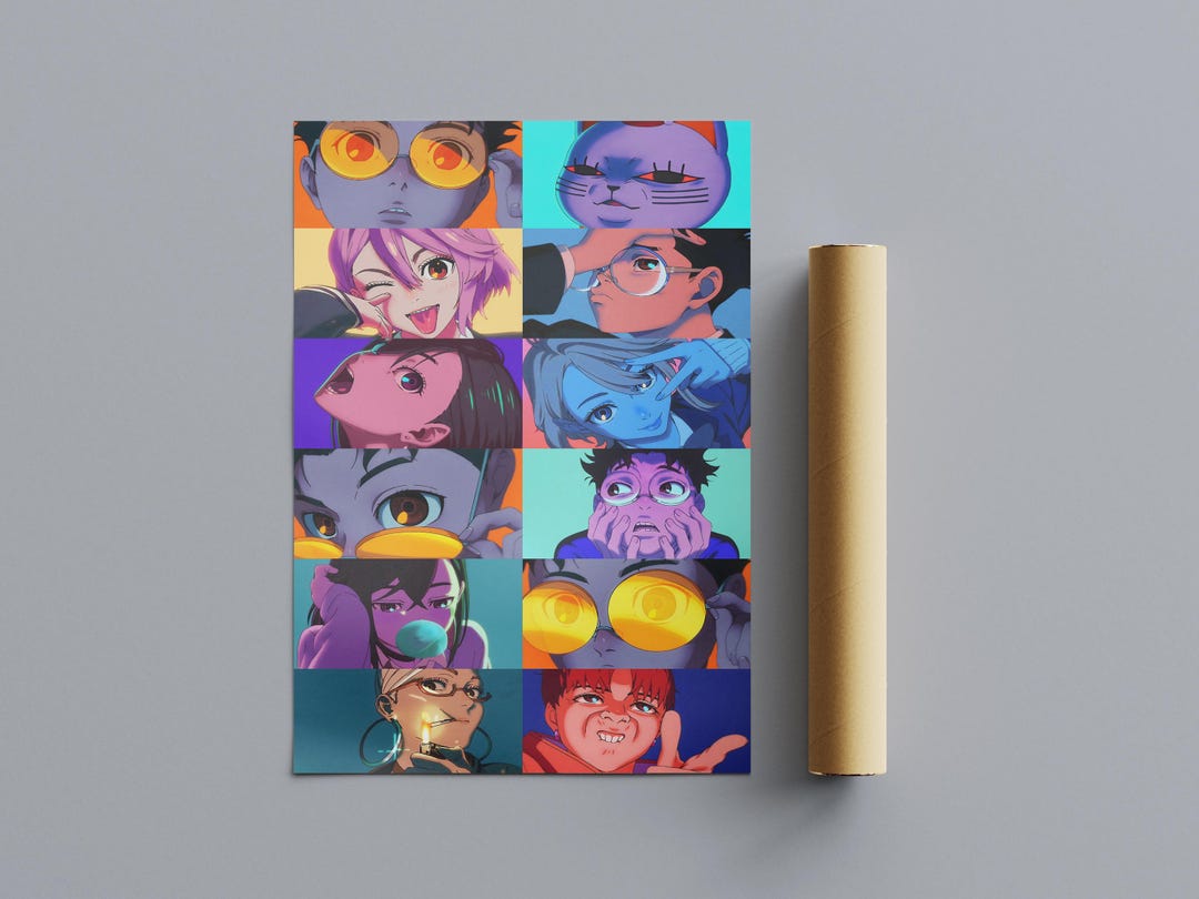 Dandadan Collage Style Posterc, Minimalist Poster, Anime Poster, Wall ...