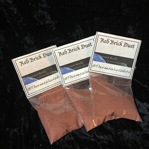 Red Brick Dust: Magickal Protection, Money, and Love - Etsy