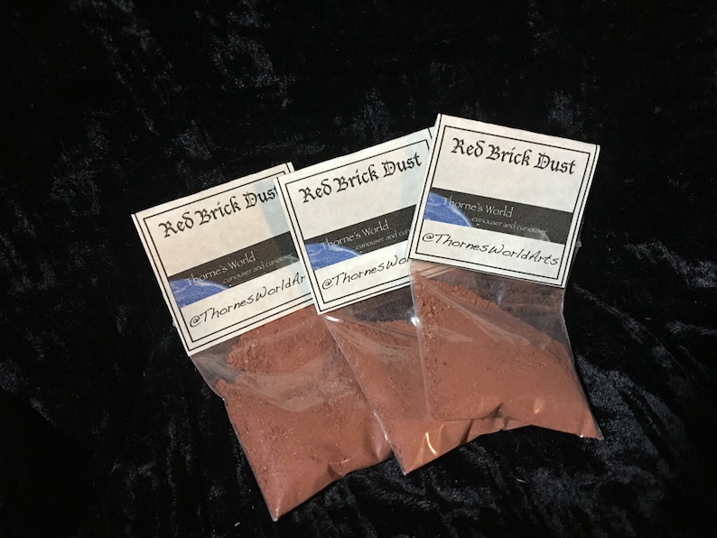 Red Brick Dust: Magickal Protection, Money, and Love - Etsy