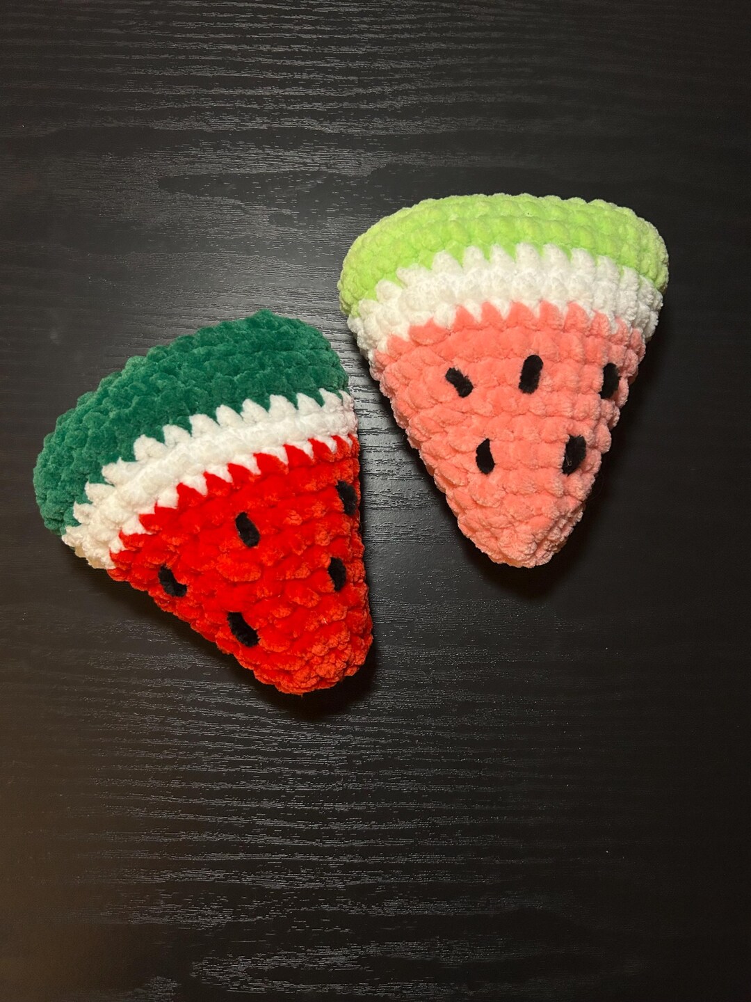 Mini Crochet Watermelon - Etsy