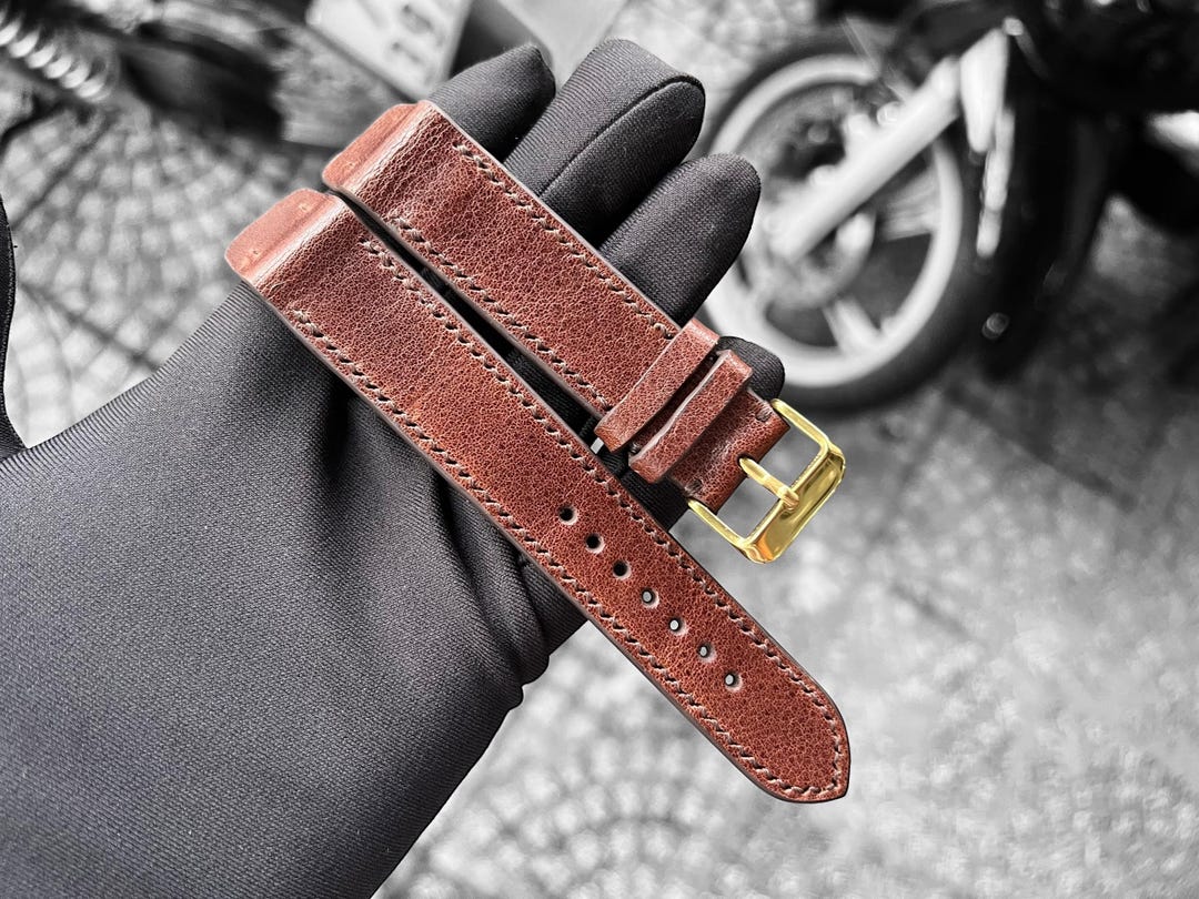 Open Ended Ostrich Leg Watch Straps, Fixed Lug Leather Watch Straps ...
