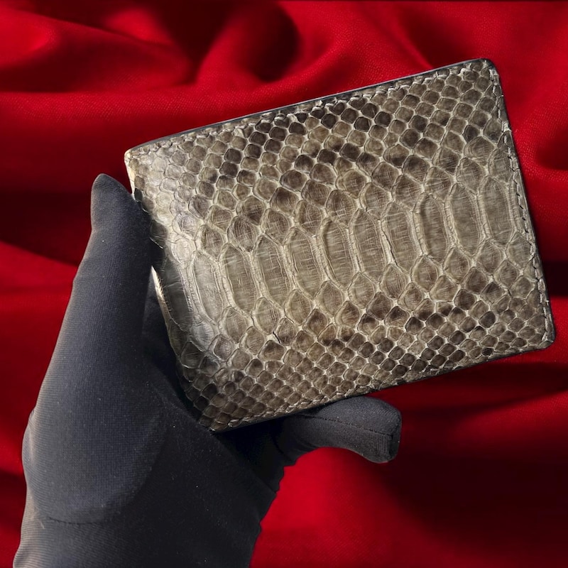 Custom Exotic Leather Wallet - Etsy UK