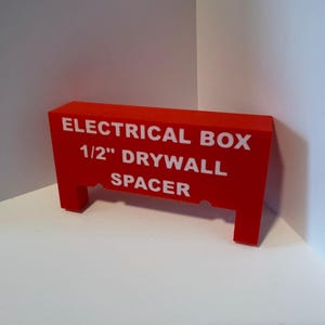Electrical Outlet Spacer: Flush Mount Box Buddy - Made in USA - Etsy