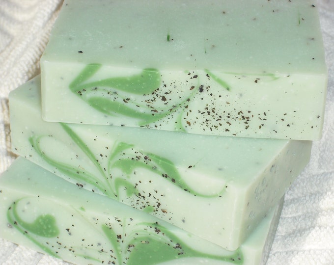 Eucalyptus Spearmint Soap / Essential Oil Soap / Cold Process - Etsy