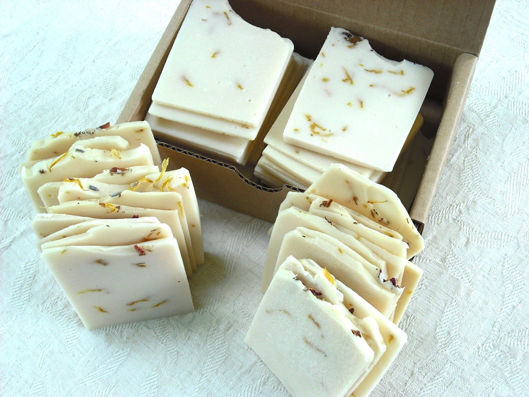 Travel Soaps / Slice Size Soaps / Random Soap End Slices / 13 Oz Box ...