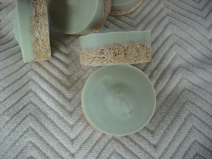 Peppermint / Tea Tree Loofah Foot Soap / Scrub Soap / Cold - Etsy