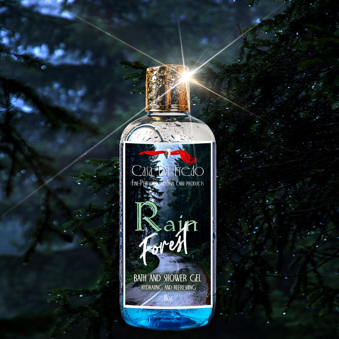 Rain Forest. All Natural Shower Gel - Etsy