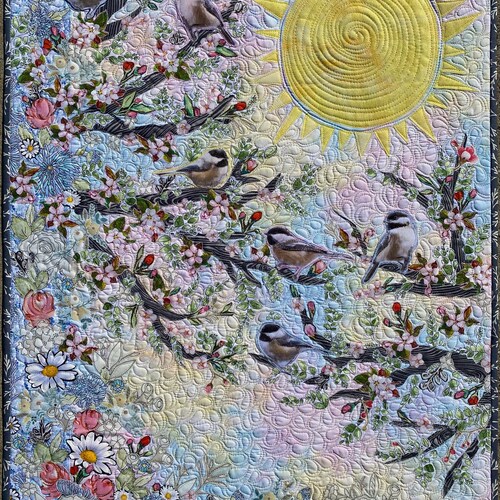 PAPER PATTERN for Sweet Tweets Quilt Chickadee Birds Apple - Etsy