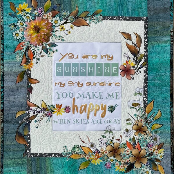 You Are My Sunshine Quilt Kit With Pattern and Fabric - Etsy