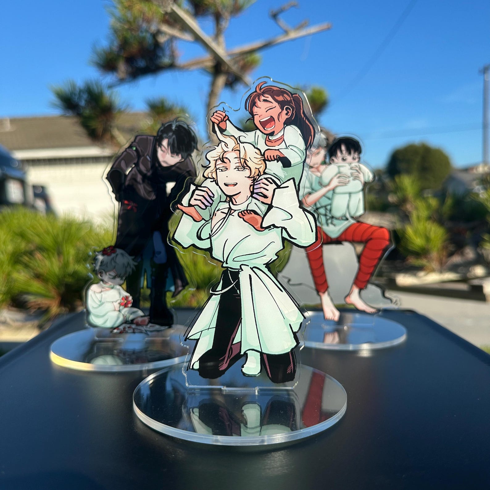 Alien Stage Kid Pairs Acrylic Stands - 5in'' - Etsy